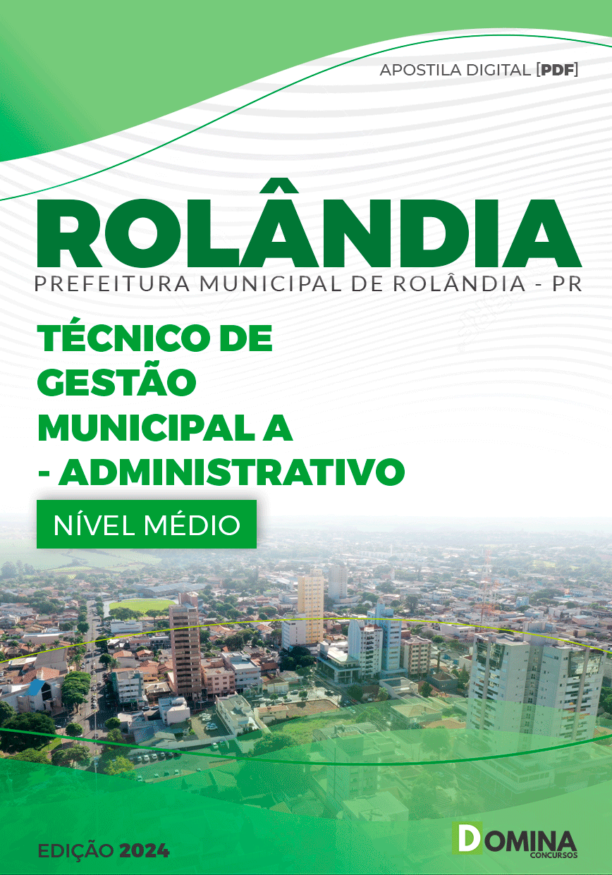 Download Apostila Concurso Prefeitura De Rolândia Pr 2024